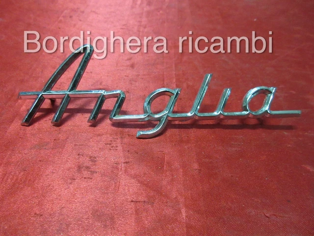 FORD ANGLIA ABZEICHEN Schriftzug Logo Wappen Badge Emblem Script ...