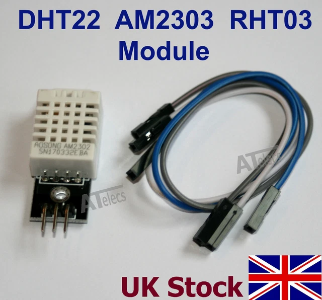 DHT22 AMS2303 RHT03 Digital Humidity Temperature Module Sensor Arduino ...