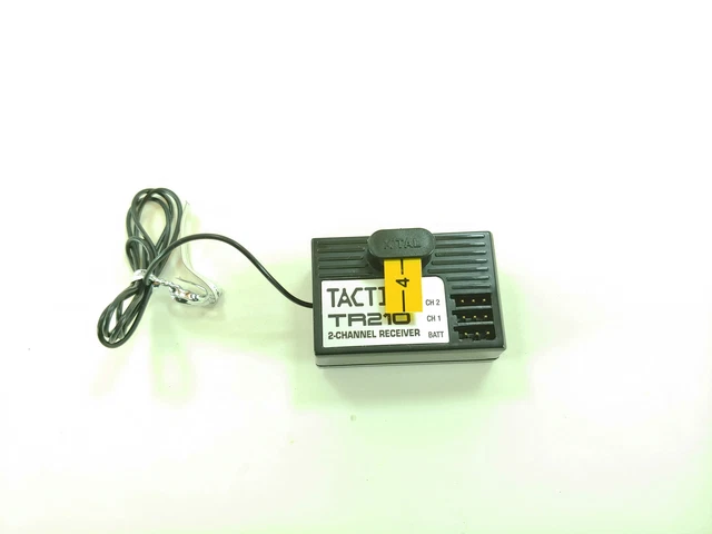 VINTAGE TACTIC TR210 2-Channel AM Radio Receiver w/ #4 Crystal $10.99 ...