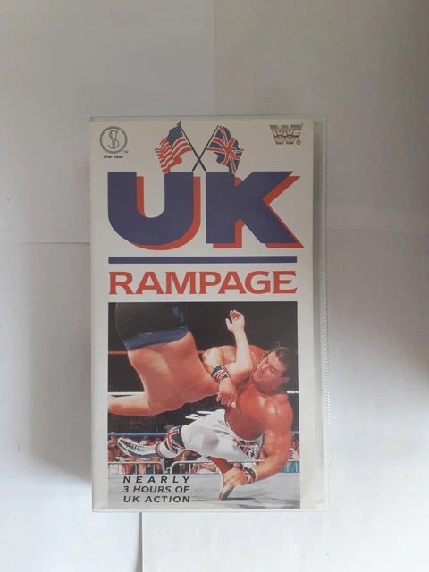 WWF UK RAMPAGE 91,92,93 VHS Kasette WWE WCW ECW EUR 110,00 - PicClick DE