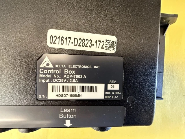 TEMPURPEDIC ERGO PLUS Adjustable Bed Frame Control Box MODEL # ADP ...