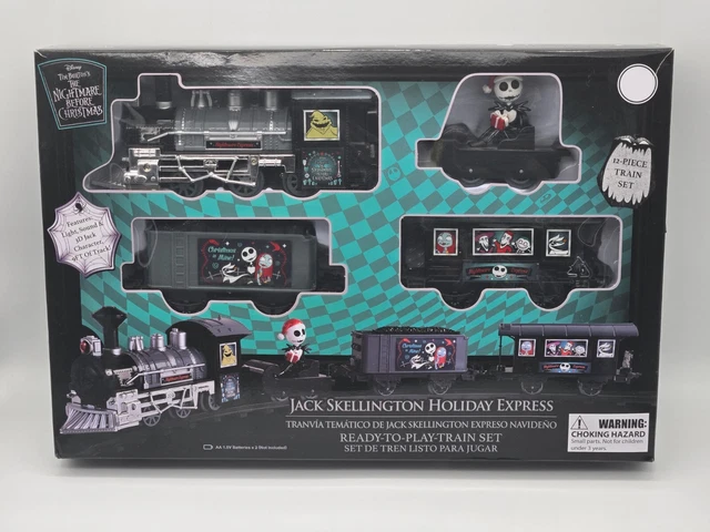 DISNEY NIGHTMARE BEFORE Christmas Jack Skellington Holiday Express ...