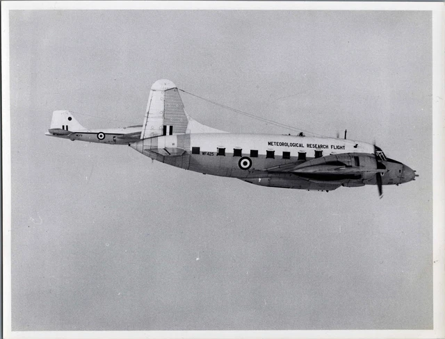 VICKERS VARSITY METEOROLOGICAL Research Flight Vintage Original Mod Rae ...