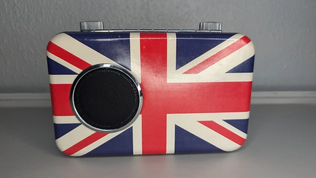 BUSH UNION JACK Digital DAB FM Radio Portable Battery/Cable Powered ...