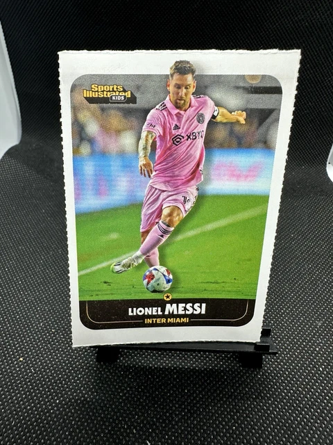 LIONEL MESSI INTER Miami Sports Illustrated for Kids SI Card EUR 28,35 ...