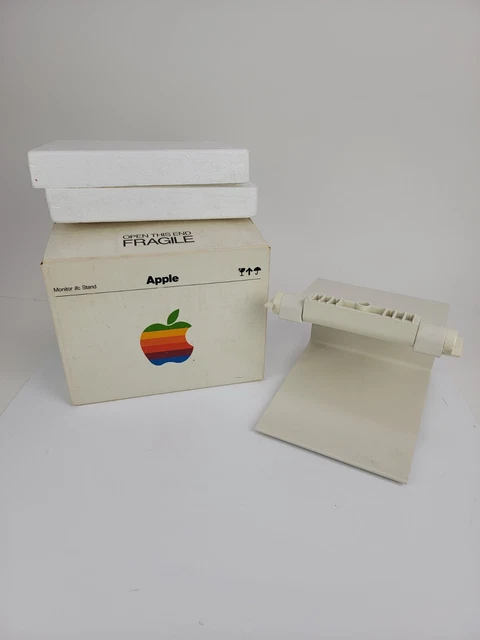 APPLE IIC 2C A2M4021 - Monitor Stand In Box & Original Packaging $120. ...