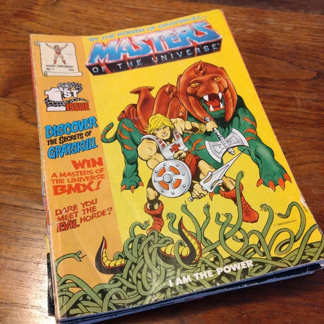 MASTERS OF THE UNIVERSE He-Man Comic Bundle (x36) incl FIRST issue ...