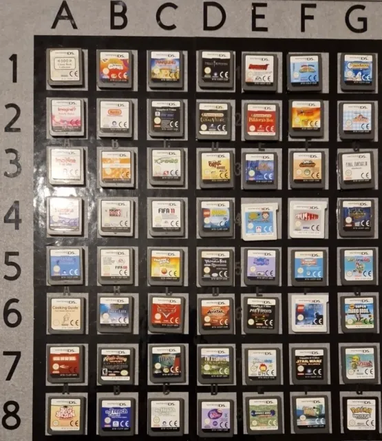 NINTENDO DS - Game Cart Cartridge Only - Multi-Listing - Mario, Zelda ...