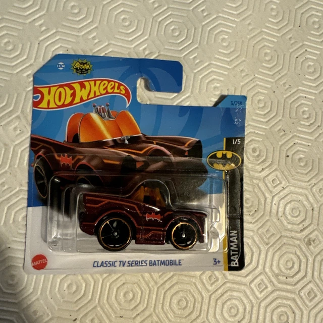 HOT WHEELS CLASSIC TV SERIES BATMOBILE red £9.50 - PicClick UK