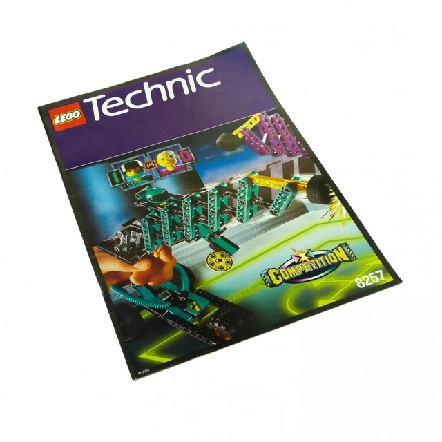 1X LEGO TECHNIC Manual de Instrucciones para Set Competition Cyber ...