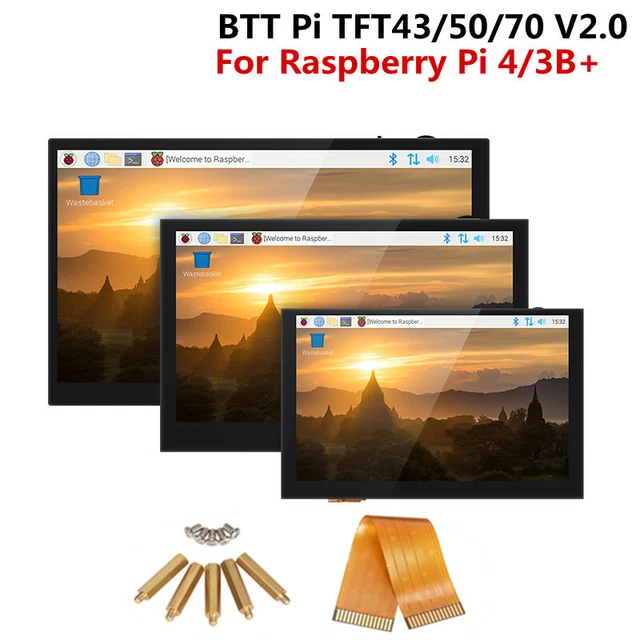 BIGTREETECH PITFT70 TFT43 TFT50 V2.0 Display LCD For Octoprint Raspberry Pi 4 3 EUR 43,81 ...