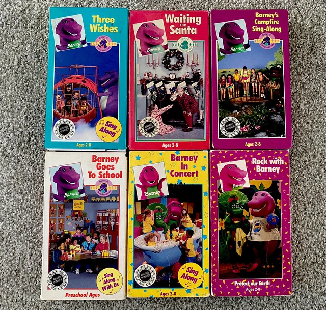 BARNEY & THE Backyard Gang VHS Lot 1990/1991 £71.35 - PicClick UK