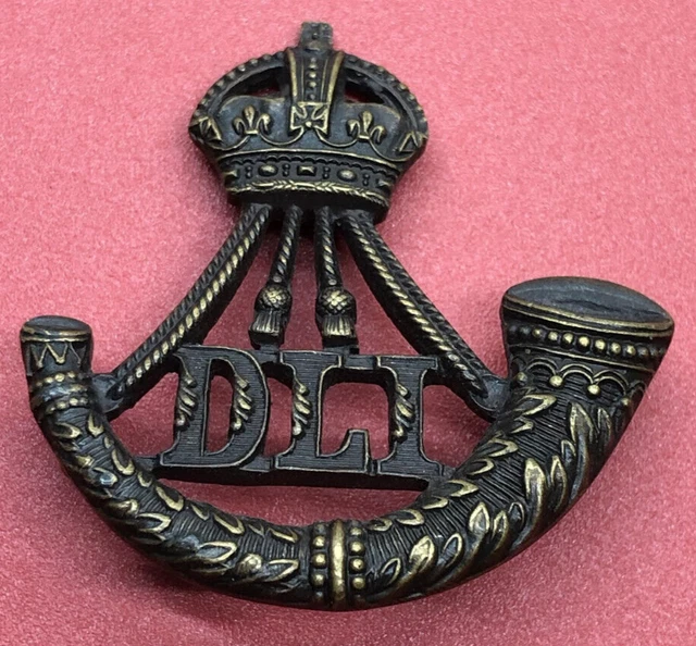 ORIGINAL WW1 BRITISH Army Durham Light Infantry DLI Cap Badge £14.00 ...