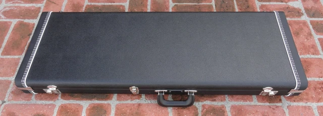 FENDER CUSTOM SHOP Stratocaster/ Telecaster Case - Black W/ Red ...