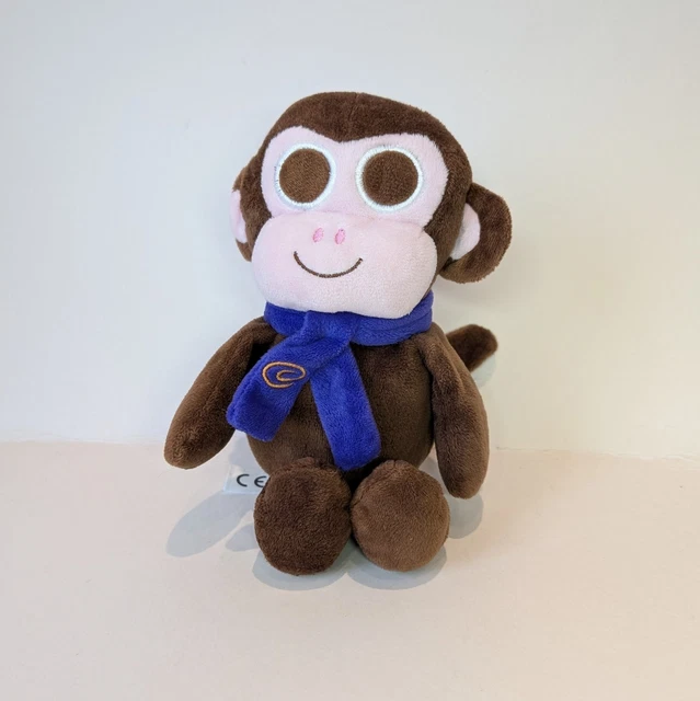 CADBURYS BUTTONS MONKEY Soft Plush Toy With Purple Scarf Collectable ...