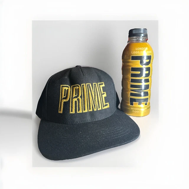 LIMITED EDITION GOLD Prime Hydration Drink London Edition + Cap [RARE ...