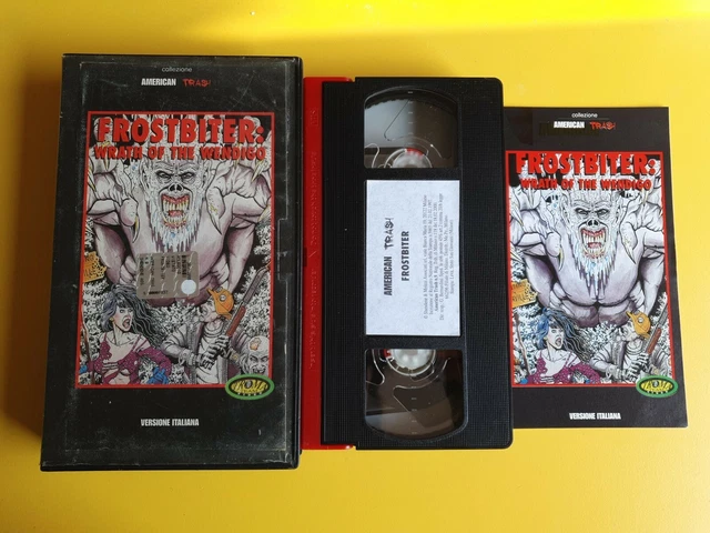 VHS FROSTBITER WRATH Of The Wendigo EUR 99,99 - PicClick IT