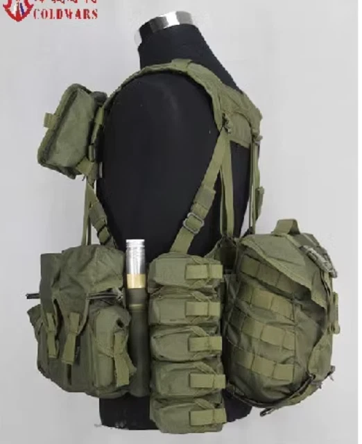CCCP RUSSIAN SPECIAL Forces Smersh Tactics Combat Chest Vest Green AK ...