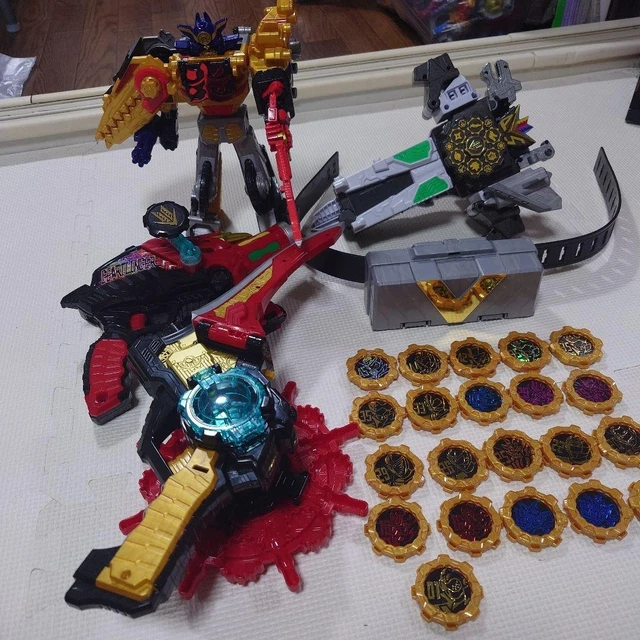POWER RANGERS KIKAI Sentai Zenkaiger Megazord Morpher 5p Gear 21p set ...