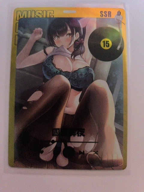 KAGUYA SHINOMIYA - Love Is War - Sexy Feet - Big Boobs - Music Card - Ssr-15 EUR 10,00 - PicClick DE