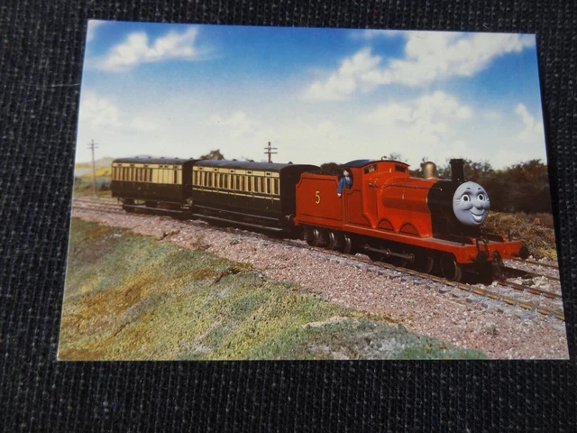 THOMAS THE TANK Engine James has a new Coat of Shining Red Paint 1985 ...
