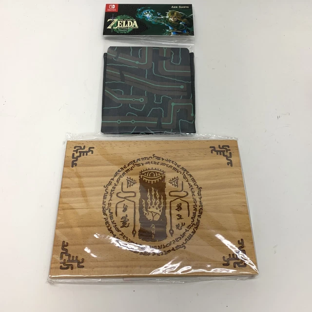 LEGEND OF ZELDA Tears of the Kingdom Pre Order Bonus Arm Sleeve Wooden ...