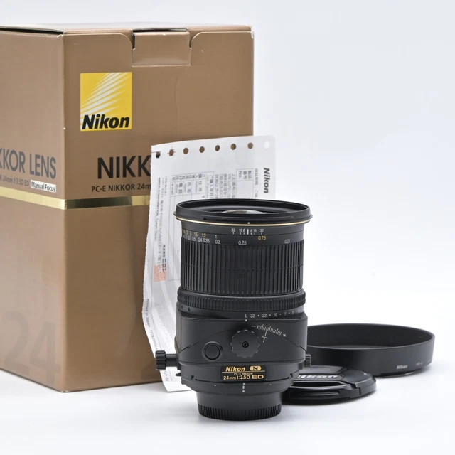 NIKON PC-E NIKKOR 24mm f/3.5D ED Tilt-Shift Lens [Top Mint] #11441 £788 ...