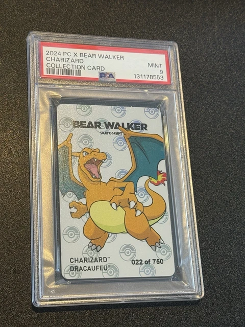 2023 POKEMON X Bear Walker Charizard 🔥 Card - Number 22/750! PSA 9 £314 ...