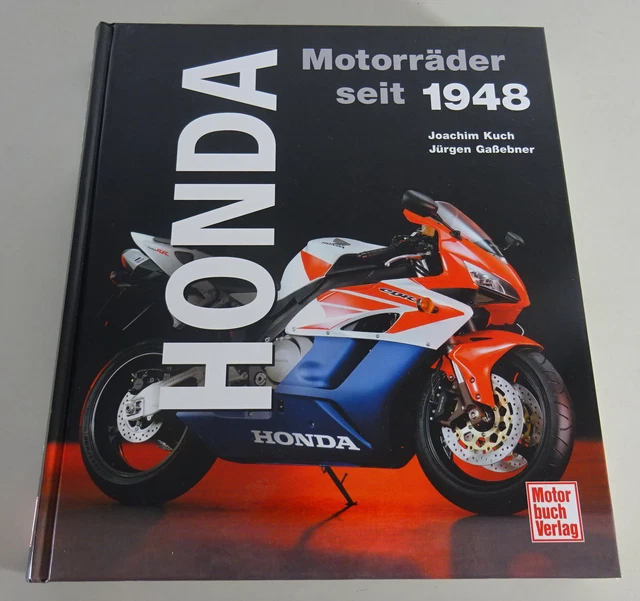 PICTORIAL BOOK HONDA Motorcycles since 1948 Status 1998 Motorbuch ...