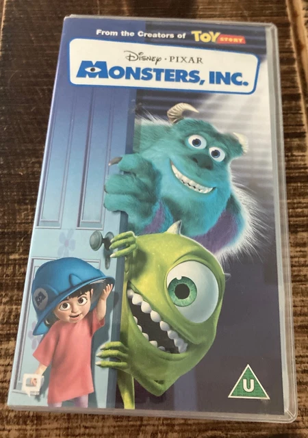DISNEY PIXAR MONSTERS Inc. (VHS) £1.00 - PicClick UK