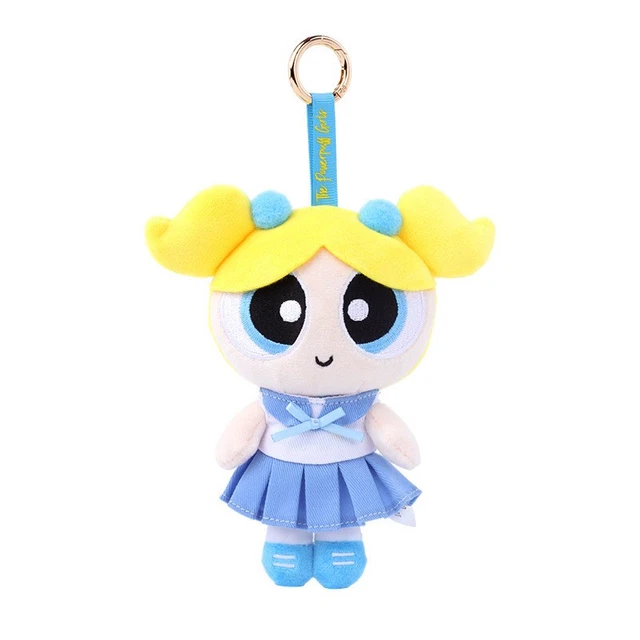 POWERPUFF GIRLS BLOSSOM Plush Keychain With Soft Short Pile For Kids ...