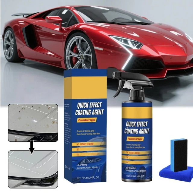 LIMPLEX CAR POLISH Repair Scratches&Wear Sopami Sar Coating Spray 120 ...