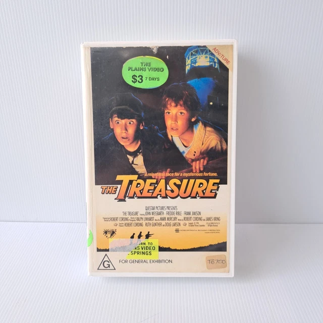 THE TREASURE (1990) VHS. RARE action adventure. S1 $29.95 - PicClick AU