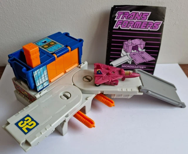 RARO TRANSFORMERS VINTAGE G1 Micromasters Airwave Set 1989 Hasbro ...