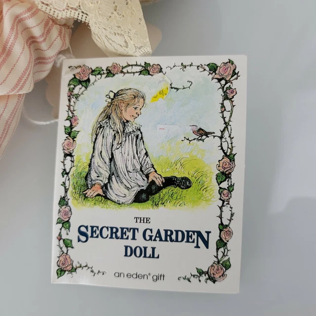 THE SECRET GARDEN Doll and EDEN Gift ~ 15.5" Cloth Doll ~ Eden Toys Inc. $65.42 - PicClick AU