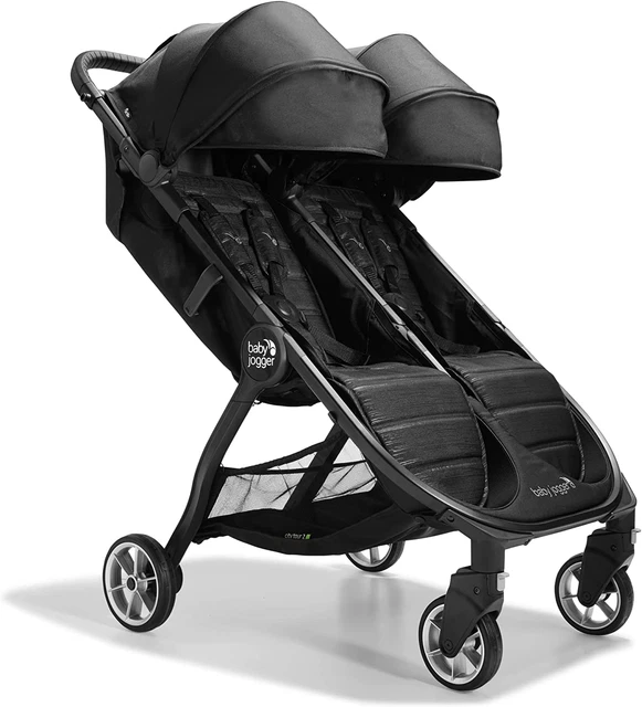 AUSTRALIA CITY TOUR 2 Double Stroller (Pitch Black) - Prams & Strollers ...