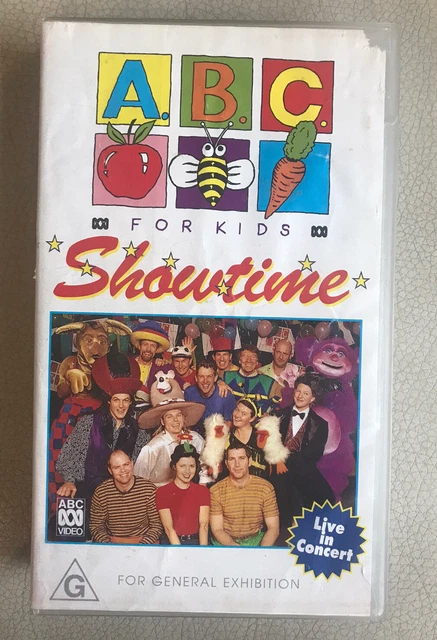 ABC FOR KIDS SHOWTIME VHS PAL 1998 $24.95 - PicClick AU
