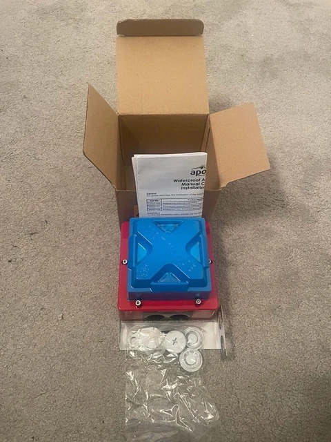 APOLLO ADDRESSABLE IP67 Waterproof Call Point with Isolator (58200 ...