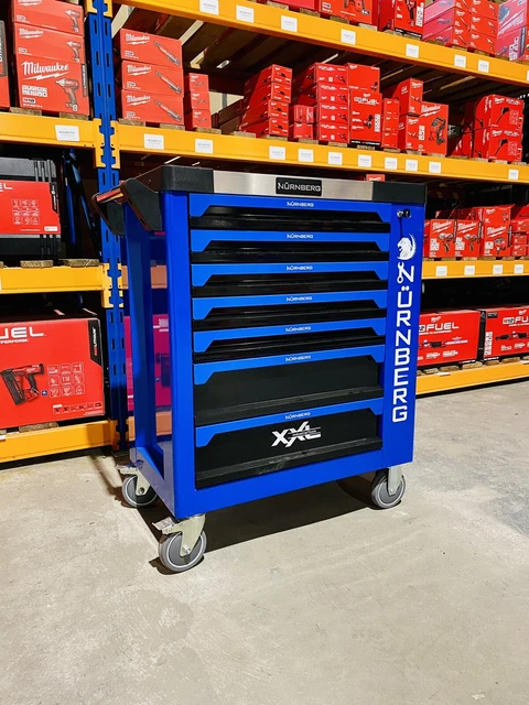 XXL TOOL CHEST Trolley With 7 Drawers with 6 Drawers Full Of Tools £615 ...