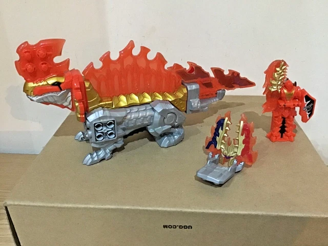 POWER RANGERS DINO Fury Japanese Orange Dimetro Megazord Zord 100 ...