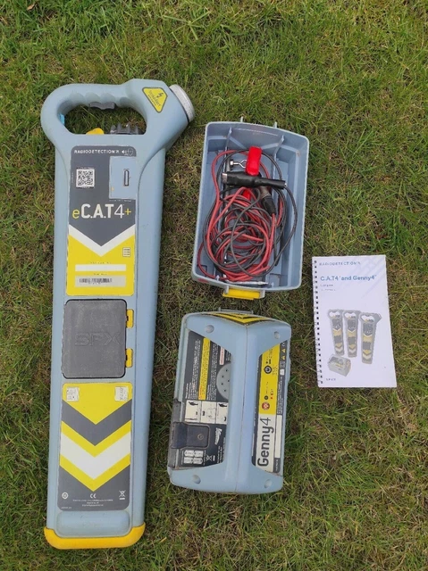 3-MONTH WARRANTY RADIODETECTION eCat4 + Genny 4 Cable detector £760.00 ...