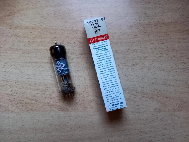 TELEFUNKEN UCL81 (TRIODE Beam power) TUBE LAMPE TSF NOS EUR 14,00 - PicClick FR