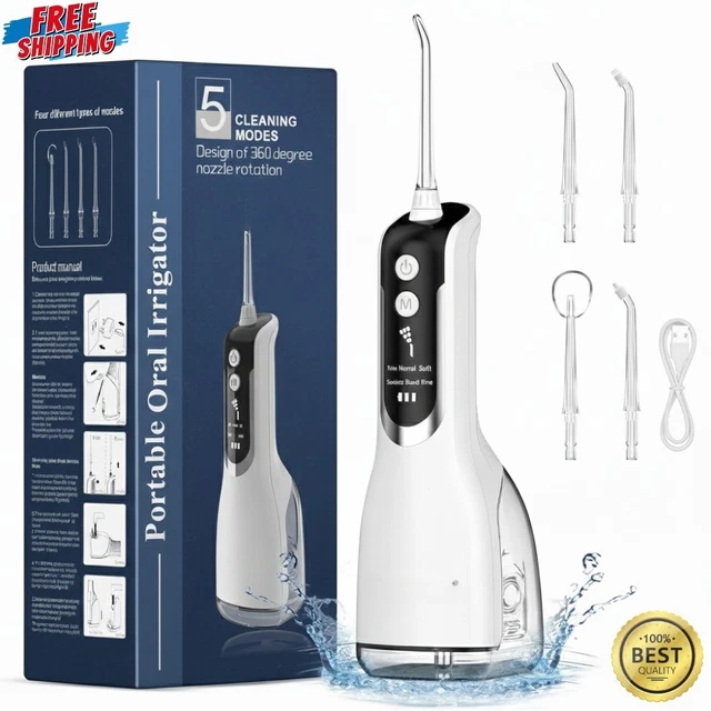 LUXECARE LUXE WATER Flosser, 2026 Upgraded Portable Oral Irrigator ...