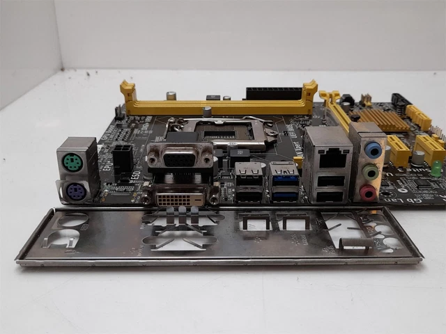 ASUS H81M-E SOCKET LGA1150 DDR3 Micro ATX Motherboard With I/O Shield £ ...