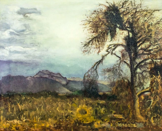 R GIANNONE (AZ,20C) oil painting 122442 £307.86 - PicClick UK