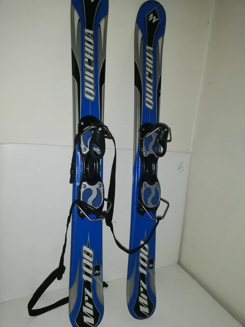 MINI SKI PATINETTE Quechua Mrz 100 T 100 Cm Avec Fixation Reglable Snowblade EUR 30,00 - PicClick FR