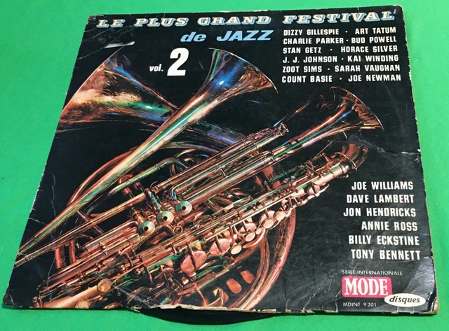 LE PLUS GRAND FESTIVAL De JAZZ Vol. 2 Vinyle 33 trs MDINT 9201 VOGUE ...