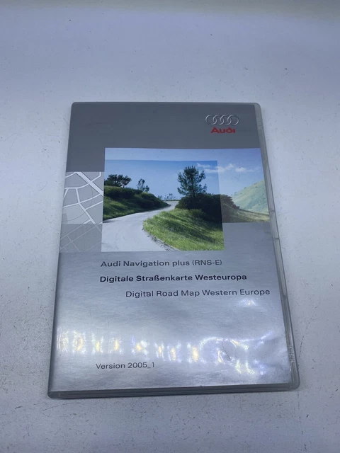 DVD AUDI NAVIGATION plus (RNS-E) 2005 - Europe - officiel - excellent ...