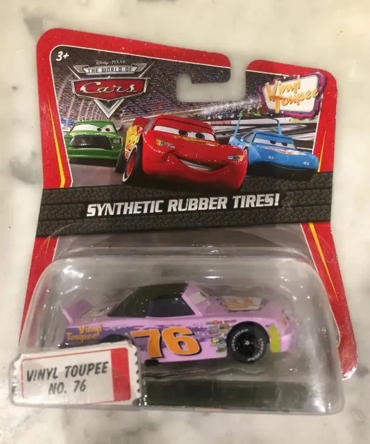 DISNEY CARS VINYL Toupee Crusty Rotor #76 Rubber Tires 1:55 new $24.00 ...