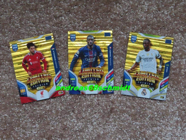 PANINI FIFA 365 2026 Adrenalyn XL 3x Premium Gold Limited Edition £7.84 ...